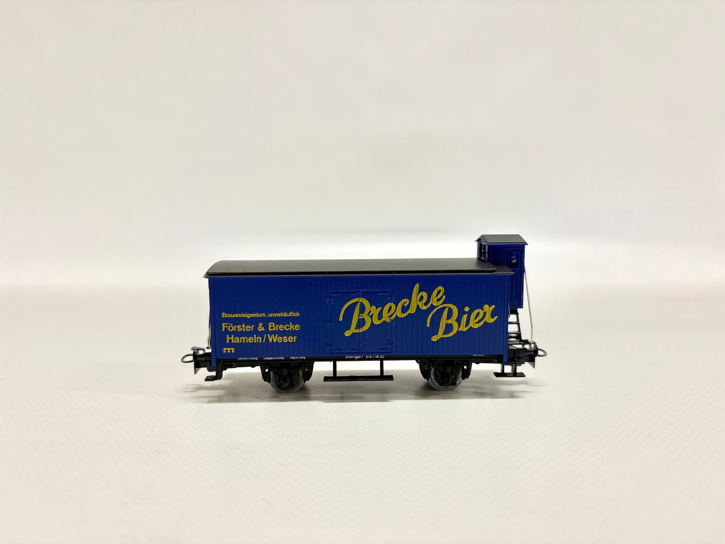 Märklin 4680 SoMo "Brecke Bier" Güterwagen mit Bremserhaus AC H0 ...