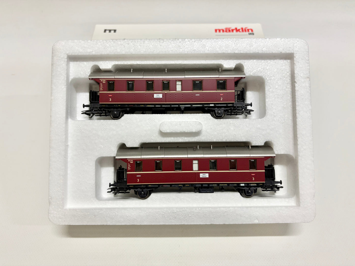 Märklin 43138 Wagen-Set Donnerbüchsen Personenwagen DB AC H0 – secondplay
