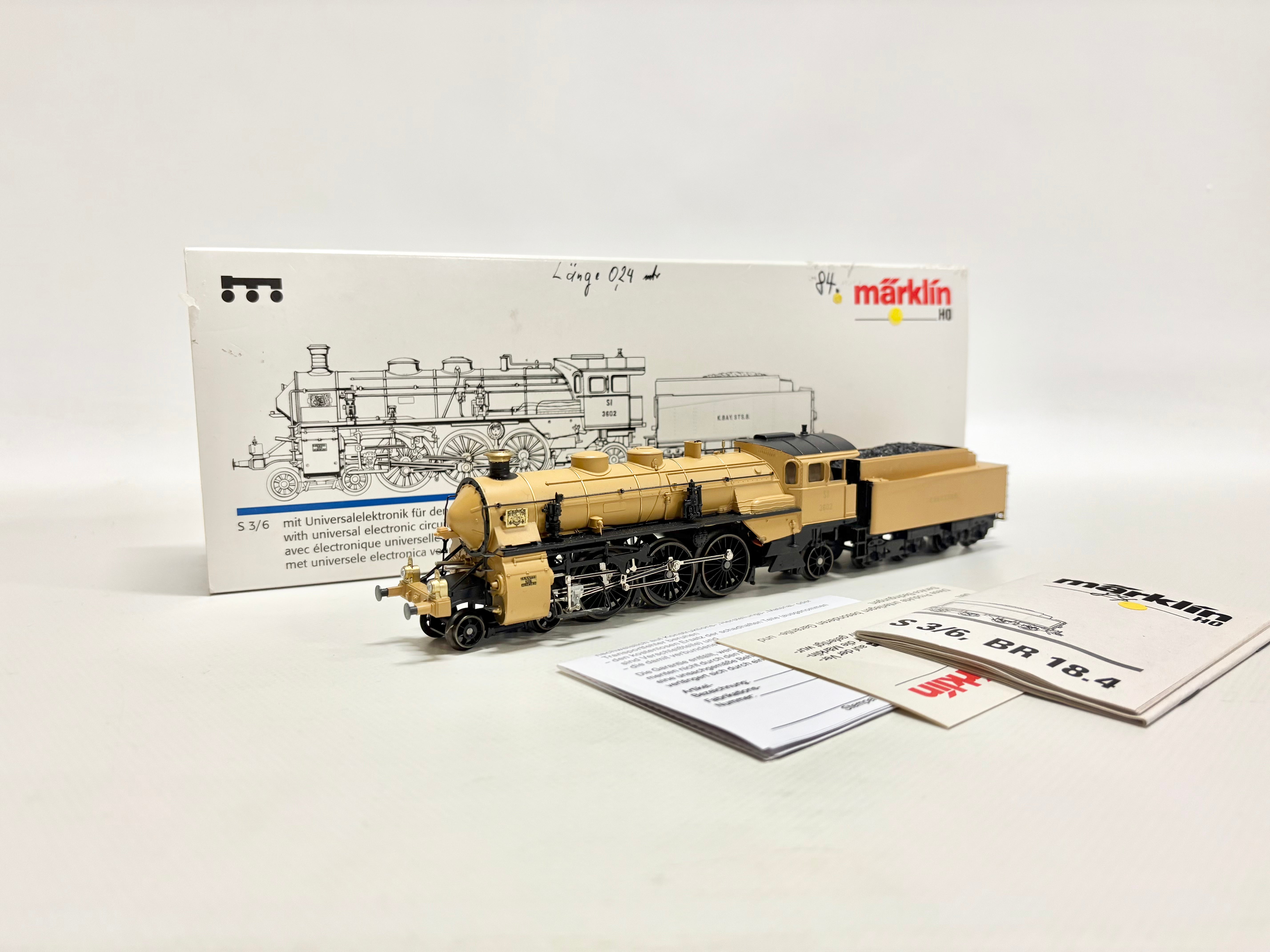 Märklin 33185 Digital Bayrische Dampflok S3/6 H0 – secondplay