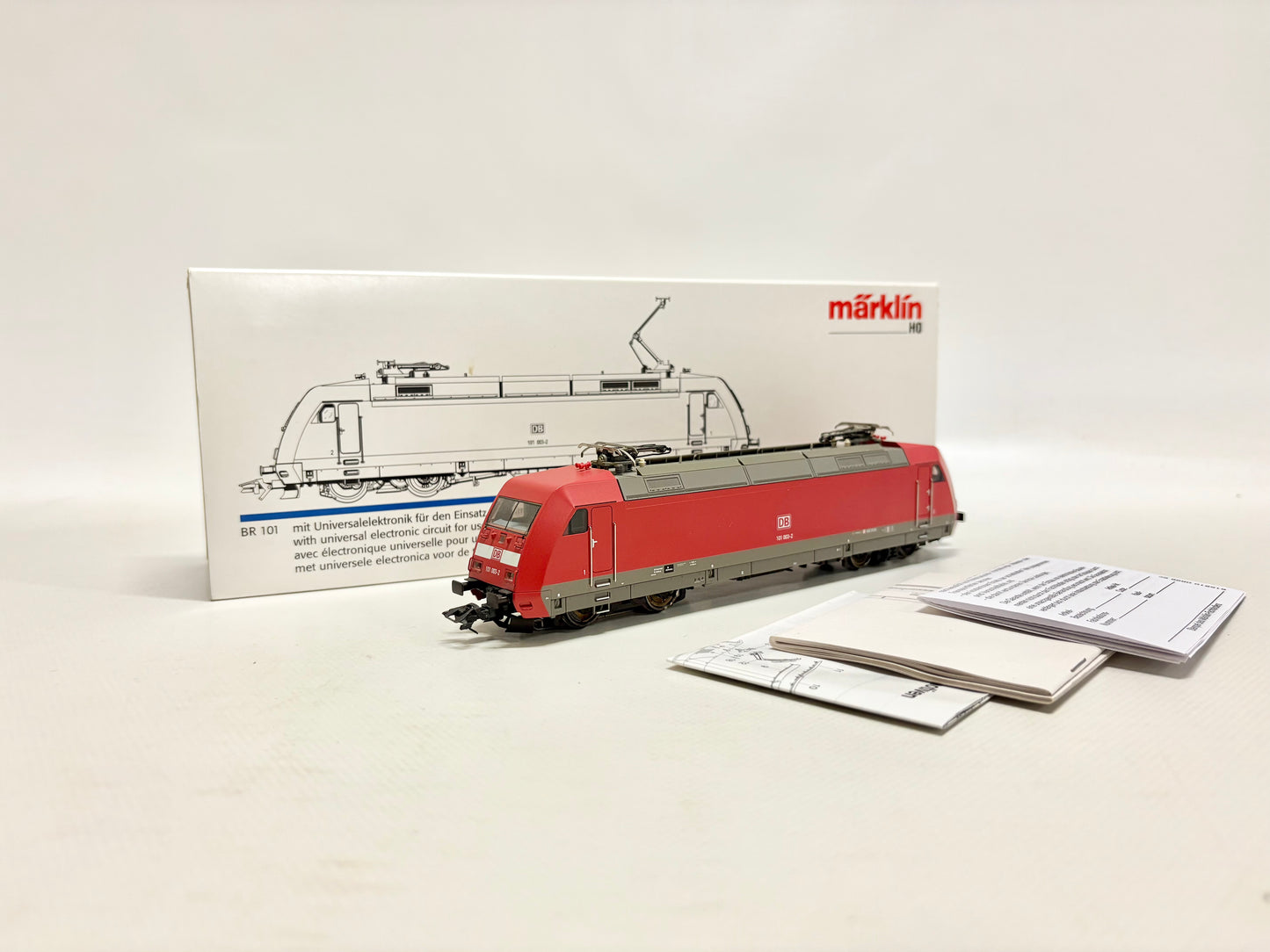 Märklin 34371 Digital E-Lok Br 101 003-2 DB AC H0 – secondplay