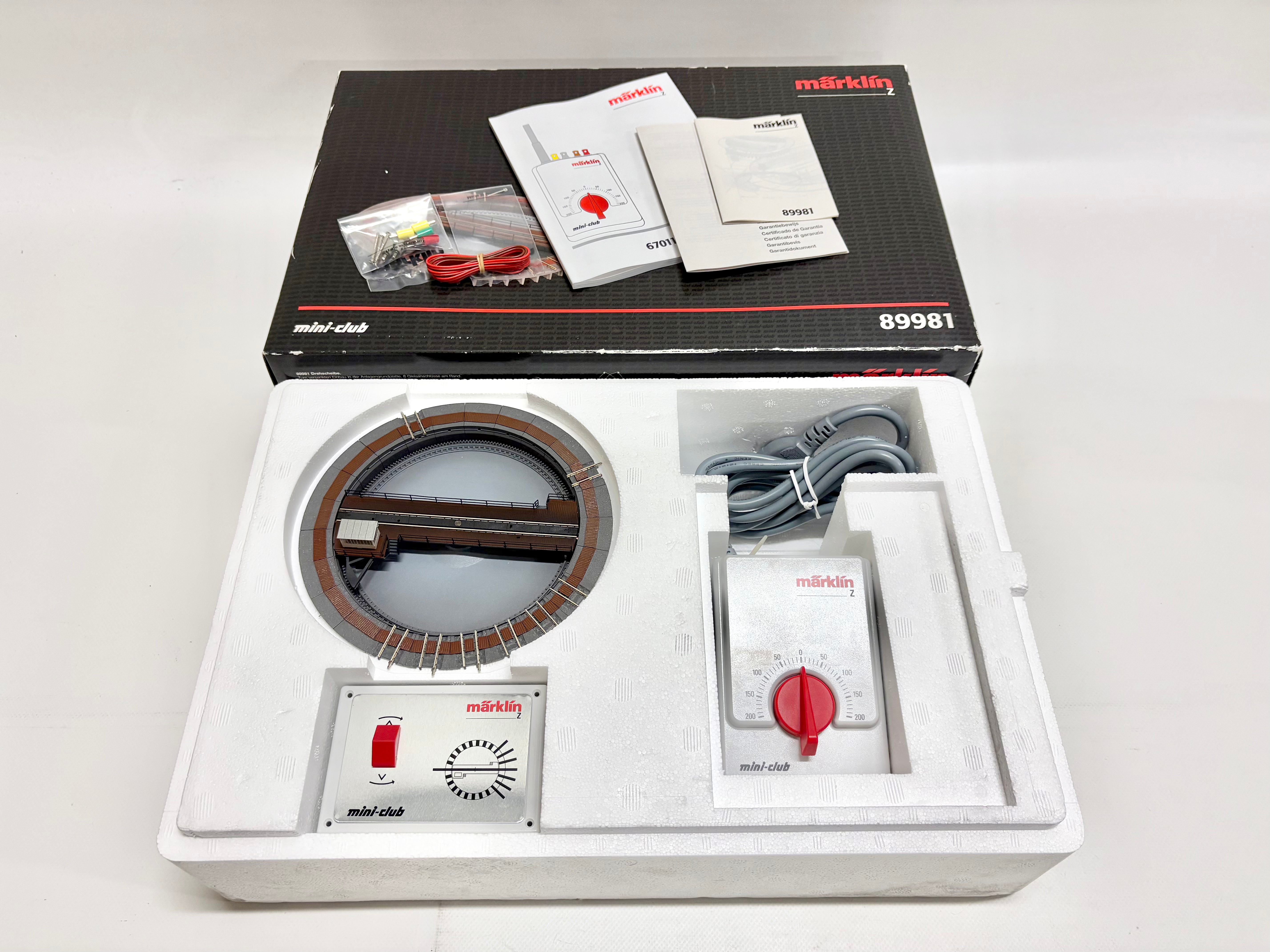 Märklin 88981 Spur Z Elektrische Drehscheibe – secondplay