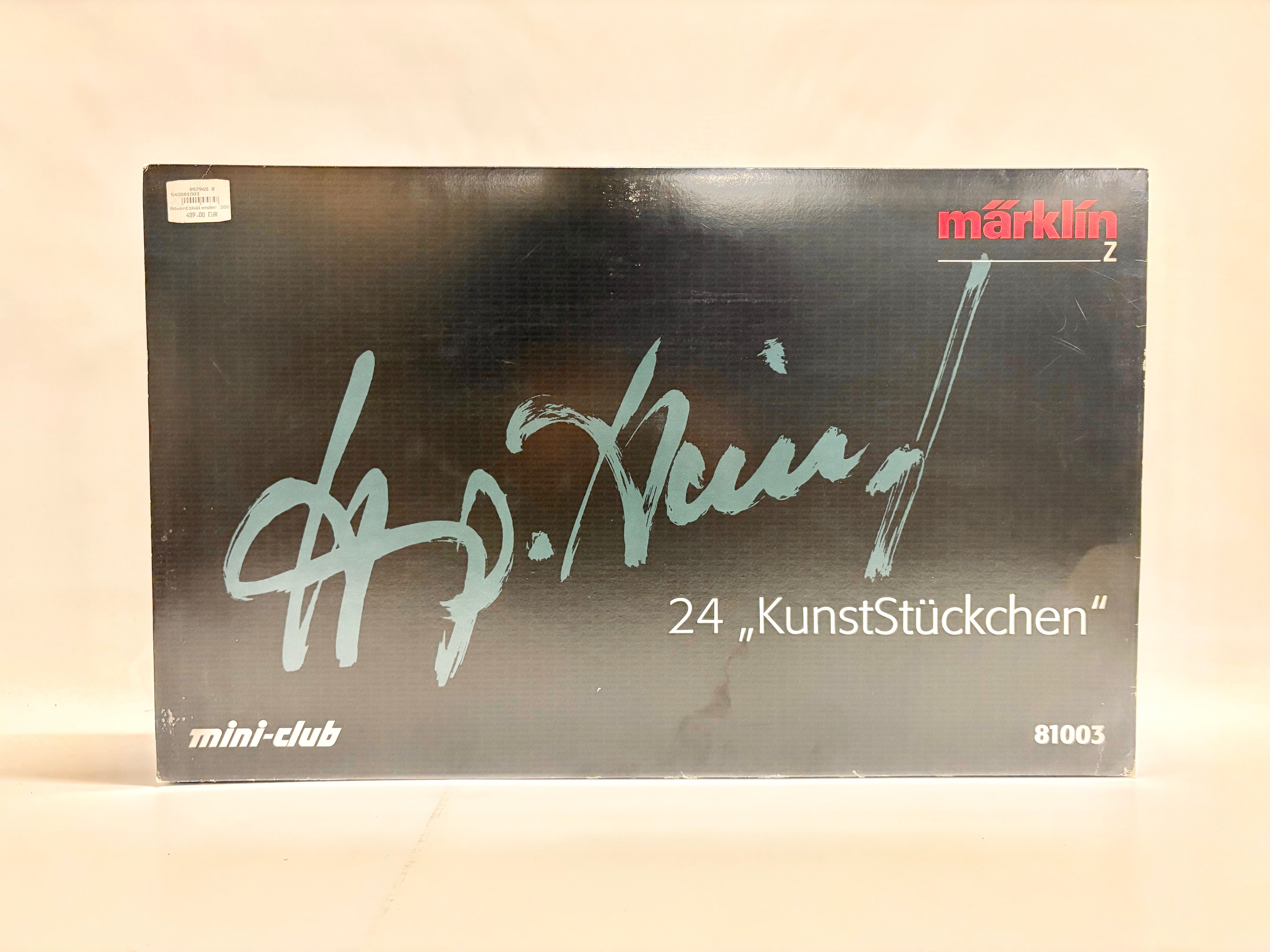 Märklin 81003 Mini Club Adventskalender "24 Kunststückchen" Spur Z ...