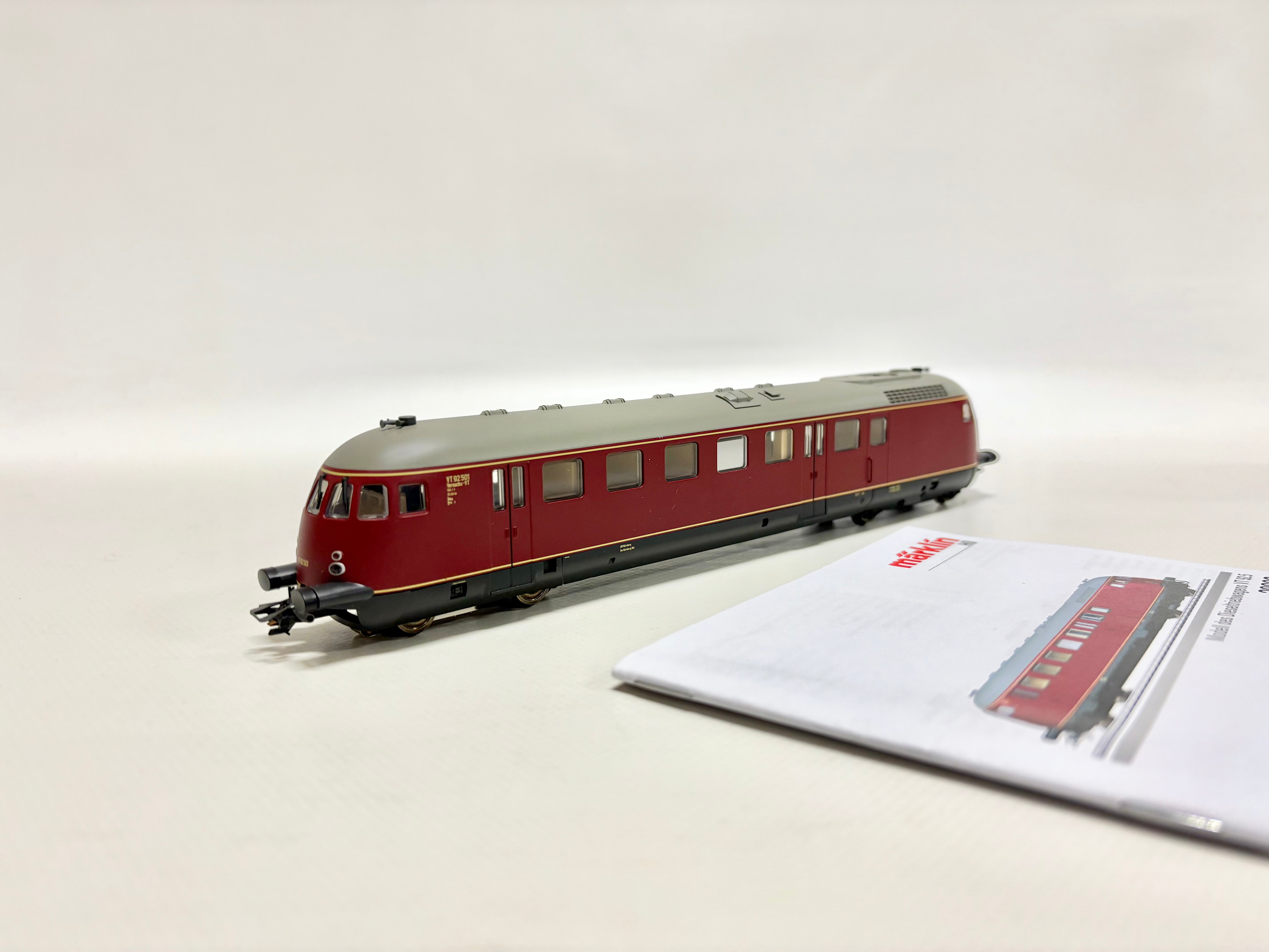 Märklin 39692 Mfx+ Digital & Sound Dieseltriebwagen VT 92.5 DB AC H0 ...