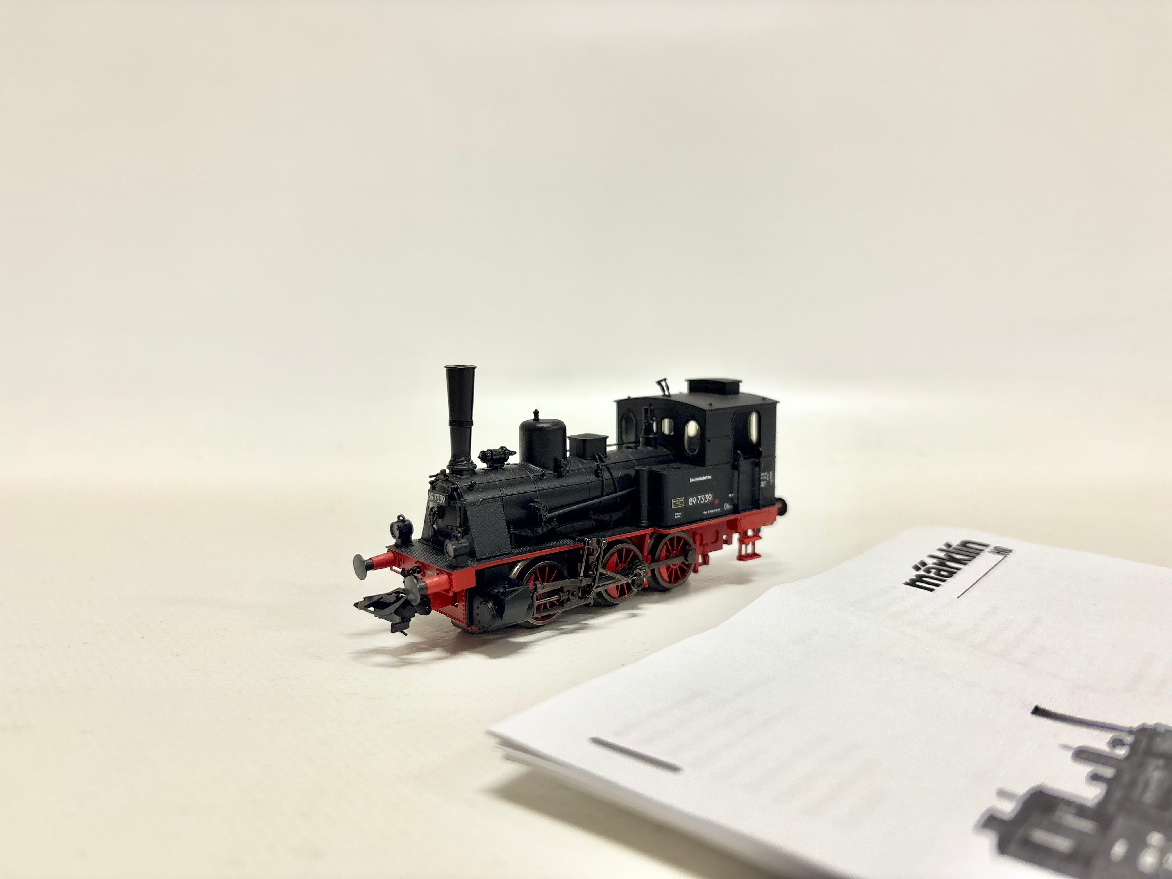 Märklin 37143 Mfx-Digital + Sound Dampflok Br 89 7339 DB AC H0 – secondplay